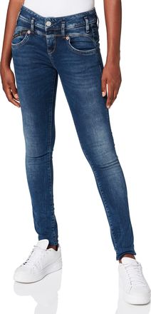 Herrlicher Damen Slim Slim Jeans Pearl Slim, Blau (Relax 771), 26W/ 32L (Herstellergröße: 26W/ 32L)