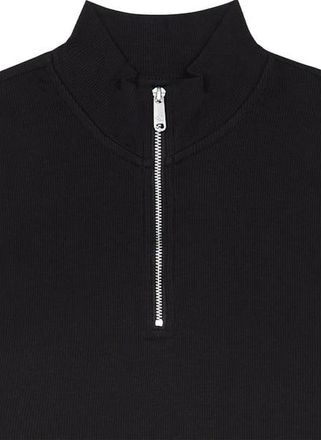 Calvin Klein Top &agrave; col zipp&eacute; en coton