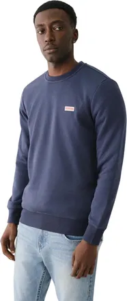True Religion Sweatshirt f&uuml;r Herren, Rundhalsausschnitt (Kleid Blau)