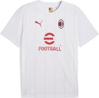 Puma A.C. Milan Maglia Prematch Maillot de Football et dentra&icirc;nement, Produit Officiel, Blanc, XL Mixte
