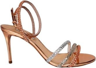 Casadei Femme, Chaussures, Jaune, Taille: 38 1/2 EU Julia Andromeda Sandales
