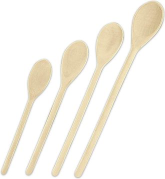 Städter Staedter Haus Oval Form Kochlöffel, beige, Birkenholz, beige, 30 cm