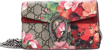 Gucci Dionysus Bag Blooms Print GG Coated Canvas Super Mini crossbody bag - Mehrfarbig