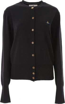 Vivienne Westwood Femme, Pulls, Noir, Taille: 44 FR Bea Cardigan
