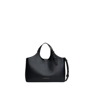 Tommy Hilfiger Sac cabas &agrave; bandouli&egrave;re amovible effet cuir