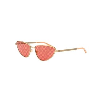 Gucci Stylische Sonnenbrille - - Accessories - Damen - Gelb - 57 MM