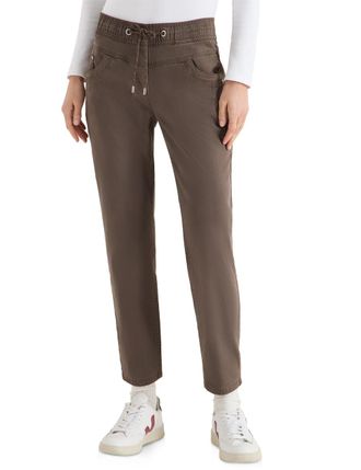 Cecil Washed-Look Hose Coffee Taupe XS