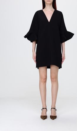 Ganni Kleid Damen Farbe Schwarz
