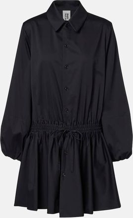 Comme Des Garçons Hemdblusenkleid aus Baumwolle