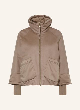 Duno Duno Lightweight-Daunenjacke Muriel Im Materialmix beige