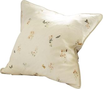 Loberon Kissenh&uuml;lle Sal&eacute;na&iuml;s, Creme/bunt