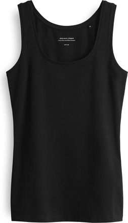 OPUS Damen Top | Tanktop IMILIA Slim aus BCI Cotton Mix Black, 40