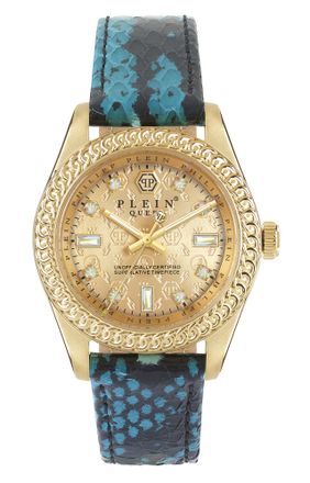 Philipp Plein Queen Blau Damen Armbanduhr PWDAA0221
