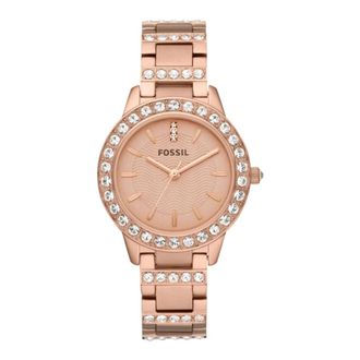 Fossil Jesse Uhr Es3020 - - Accessories - Damen - Rosa - ONE SIZE