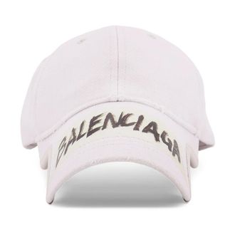 Balenciaga Masking Tape Cap - - Accessories - Herren - Wei&szlig; - M