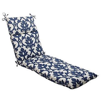 Pillow Perfect Bosco Chaiselongue Kissen für drinnen und draußen, Marineblau
