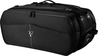 Wilson RF Turnier-Tennisschlägertasche für bis zu 15 Schläger, Schwarz