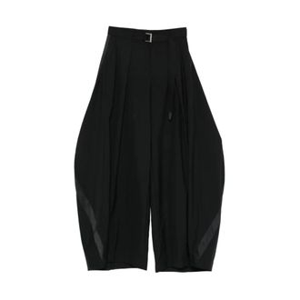 sacai Damen, Hosen, Schwarzk, SGr&ouml;&szlig;e