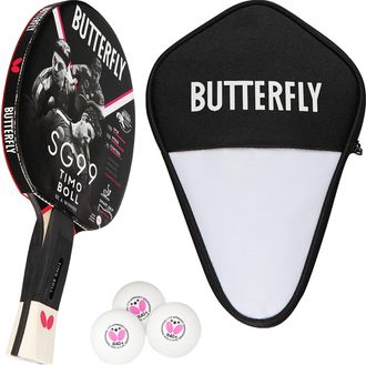 Butterfly Timo Boll SG99 Tischtennisschläger | Tischtennis Racket Bat Profi & Wettkampf | taktisch routinierte Spieler | ITTF zertifizierter Wakaba Belag | anat