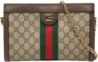 Gucci Pre-owned Ophidia Crossbody Bag - - Pre-owned - Damen - Beige - ONE SIZE