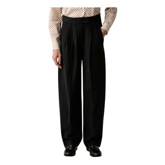 Scotch & Soda Pantalon large Quinn - Femme - Pantalons - Noir - Taille: W30 L32
