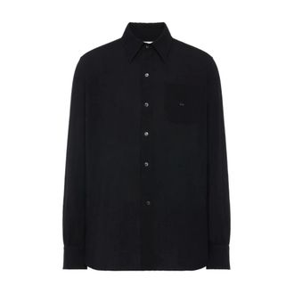 Maison Margiela Homme, Chemises, Noir, Taille: M Chemise &agrave; Manches Longues