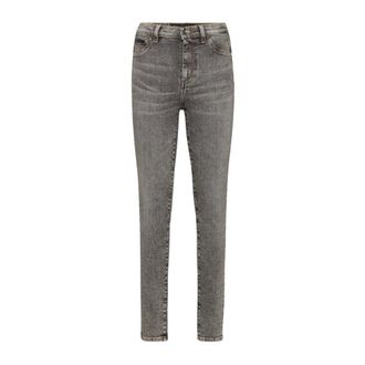 Philipp Plein Damen, Jeans, Grau, W26Gr&ouml;&szlig;e