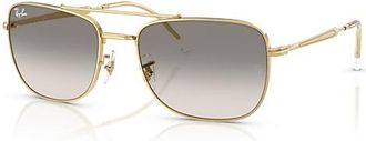 Ray-Ban Rb3755 Sonnenbrillen Arista Gold Fassung Grau Glas 62-19