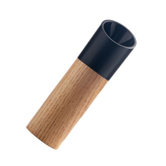 Cabilock Kreative Holzpfefferm&uuml;hle Mit Keramikkern Handbetrieb K&uuml;chenwerkzeug F&uuml;r Salz Pfeffer Bohnen Schwarz