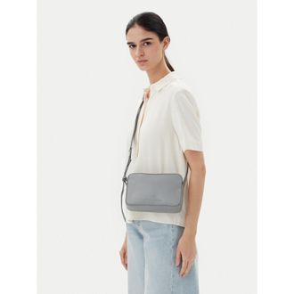 Calvin Klein Handtasche Calvin Klein Embossed Logo Camera Bag K60K612555 Grau