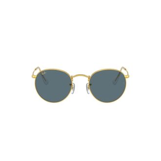 Ray-Ban Homme, Accessoires, Jaune, Taille: 50 MM Round Metal 3447