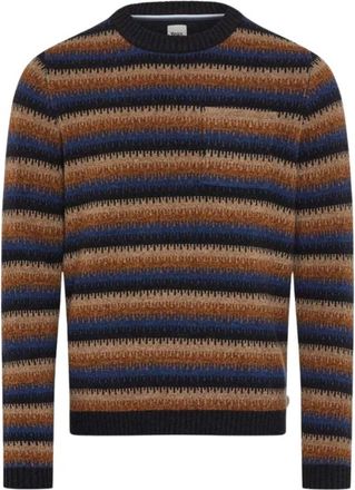 Brax Style Rick Rundhals-Pullover - - Knitwear - Herren - Mehrfarbig - 2XL