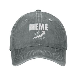 Generic Meme Coin Go Femme Homme Casquette Trucker Styl&eacute;e Hip-Hop Cap Respirant Chapeau De Cowboy pour Sport Running Golf
