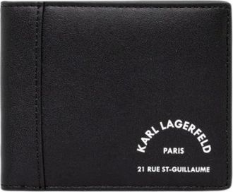 Karl Lagerfeld Homme, Accessoires, Noir, Taille: ONE Size K/Daily Wallet