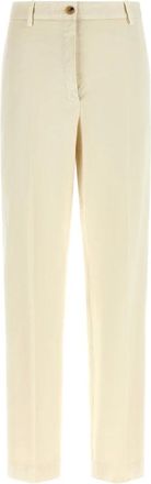 Dries Van Noten Femme, Pantalons, Beige, Taille: 40 FR Pantalons
