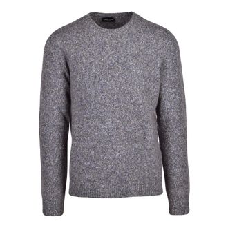 Roberto Collina Homme, Pulls, Gris, Taille: L Maille col rond