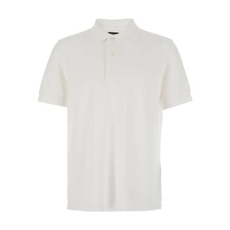 Tom Ford Piqu&eacute;-Polohemd - - Tops - Herren - Wei&szlig; - XL