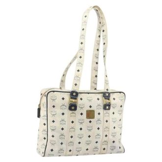 MCM Pre-owned Shoulder Bag - - Pre-owned - Damen - Wei&szlig; - ONE SIZE
