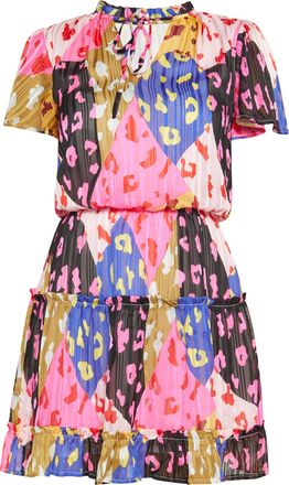 Usha Kleid Frauen mehrfarbig rosa