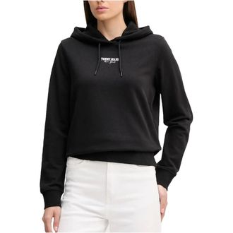 Tommy Jeans Damen, Sweatshirts & Hoodies, Schwarzk, LGr&ouml;&szlig;e