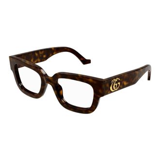 Gucci Havana Transparente Brille Gg1548O Stil - - Accessories - Damen - Braun - 52 MM