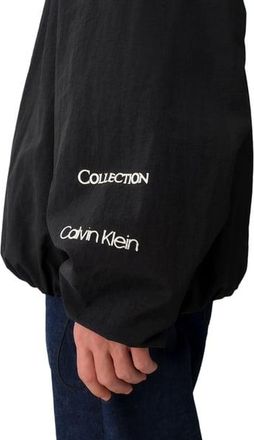 Calvin Klein Blouson ample &agrave; logo