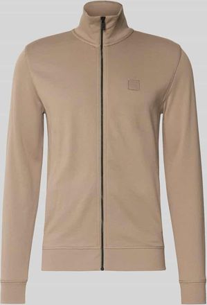 Boss Orange by Hugo Boss Regular Fit Sweatjacke aus reiner Baumwolle