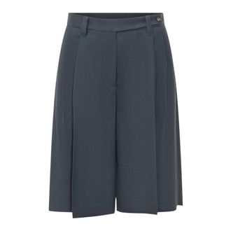 Brunello Cucinelli Sartoriale Bermuda-Shorts - - Shorts - Damen - Blau - S