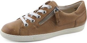 Paul Green Femme Chaussures à Lacets, Dame Chaussures Confortables,Chaussure Basse Confort,Confortable,Lacets,Mittelbraun (Cuoio),40 EU / 6.5 UK