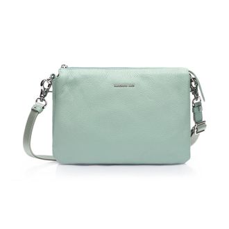 Mandarina Duck Mellow Leather Crossover, Damen, Iceberg Green