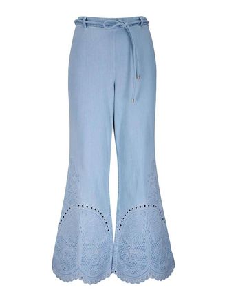 Zimmermann Pantalons D&eacute;contract&eacute;s - Bleu