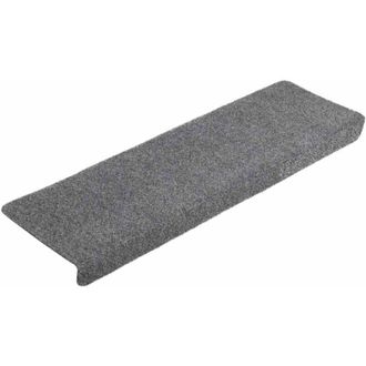 vidaXL Vidaxl - Stufenmatten Selbstklebend 20 Stk. 65x21x4 cm Hellgrau Rechteckiger Rand