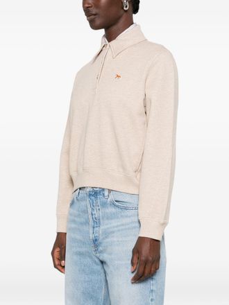 Maison Kitsun&eacute; Baby Fox Cotton Polo