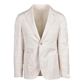 L.B.M. 1911 Giacca Stondata - - Jackets - Herren - Wei&szlig; - M